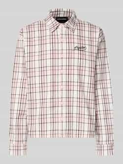 Pegador Oversized Freizeithemd mit Label-Stitching Modell Soglio