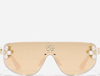 Dolce & Gabbana Dg Crystals Sunglasses - Frau Neuheiten Gold Onesize