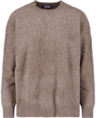 Max Mara Pullover Mit Yak-Schal