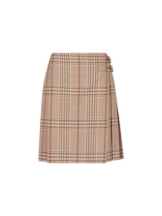 Burberry Midi Wool Skirt