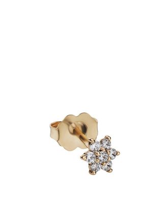 Maria Tash puce doreille en or 18ct orn&eacute;e de diamants 5.5 mm