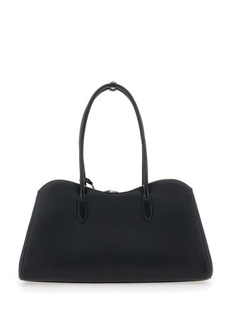 Stella McCartney Womens Shoulder Bag Ryder Black Ecoleather True Hemp