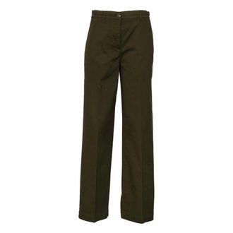 Ql2 Quelledue QL2 Quelledue, Femme, Pantalons, Vert, Taille: 38 FR Wide Pantalons