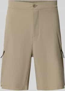 HUGO BOSS Relaxed Fit Cargoshorts mit Label-Schriftzug Modell GLOBE CARGO