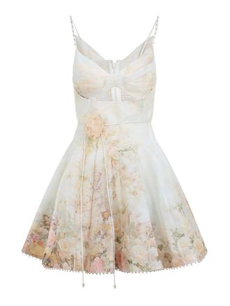 Zimmermann Robe Courte - Blanc