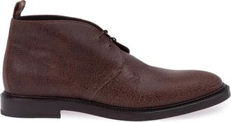 L'Eclaireur Made By Raparo crack-effect ankle boots - Braun