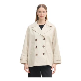 Barbour Maisy Trench - - Coats - Damen - Beige - L