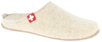 Living Kitzb&uuml;hel Filz - Schweizer Kreuz - Pantoffeln (36 EU Camel)