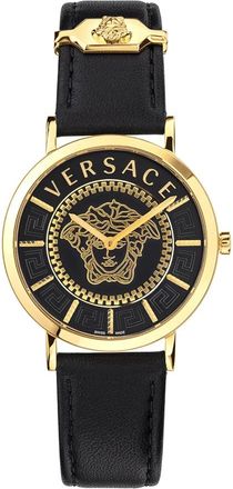 Versace Femme, Accessoires, Noir, Taille: ONE Size V-Essential Watch