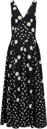 Topshop Robe longue encolure V imprim&eacute;e