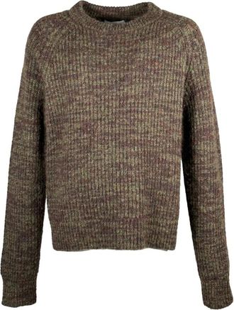 Laneus Homme, Pulls, Brun, Taille: XL Maille ras du cou