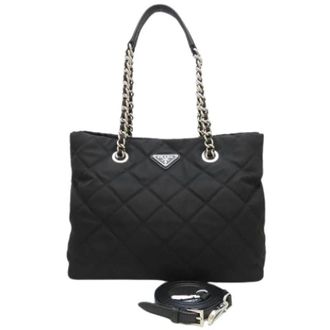 Prada Pre-owned Vintage Tote Bag - - Pre-owned - Damen - Schwarzk - ONE SIZE