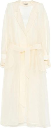 Herno Manteau Au Genou - Beige