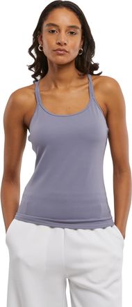 Urban Classics Damen Tank Top Ladies Sports Top, Damen Sport Top mit Trägern und Rückendetail, Yoga Top, Größen XS - XL