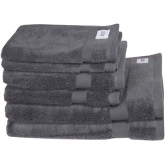 Sch&ouml;ner Wohnen Kollektion SCH&Ouml;NER WOHNEN Handtuch CUDDLY - 6er Set 50x100 cm, Grau
