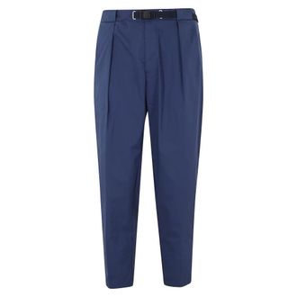White Sand Bundfaltenhose - - Trousers - Herren - Blau - XS