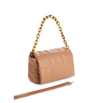 Au Printemps Paris Gesteppte Tasche - Khaki