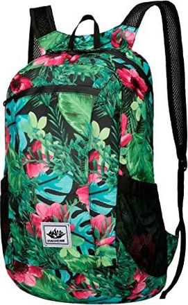 Generic Sac &agrave; dos &agrave; crochet sac &agrave; dos dext&eacute;rieur grande capacit&eacute; l&eacute;ger imprim&eacute; voyage sport sac &agrave; dos maternelle, camouflage, taille unique