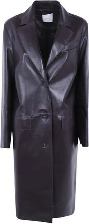 Joseph Vittoria Soft Nappa Mantel - - Coats - Damen - Braun - S