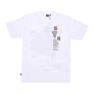 Dolly Noire Homme, Tops, Blanc, Taille: XL Tee-shirt Blanc avec Dragon Médiéval