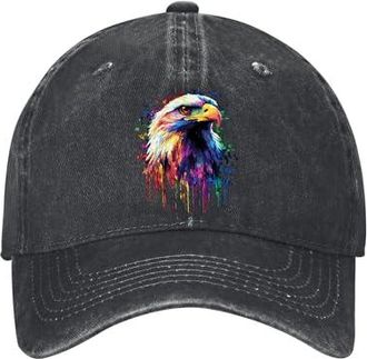 Generic Casquette Trucker Aigle Color&eacute; Casquette De Baseball Toutes Les Saisons Chapeau De Sport D&eacute;contract&eacute;e Chapeau De Soleil pour P&ecirc;che Camping Sports De P