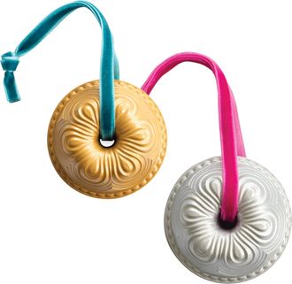 Nordic Ware Chiffon-Gugelhupffel-Ornament-Set, Gold und Silber, 2-teilig