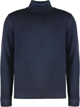 Moorer Homme, Pulls, Bleu, Taille: XL Todi Turtleneck Sweater