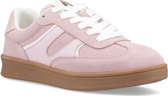 Hush Puppies Maura Wildleder Damen Pink Sneakers