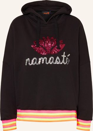 Miss Goodlife Miss Goodlife Hoodie Mit Pailletten schwarz