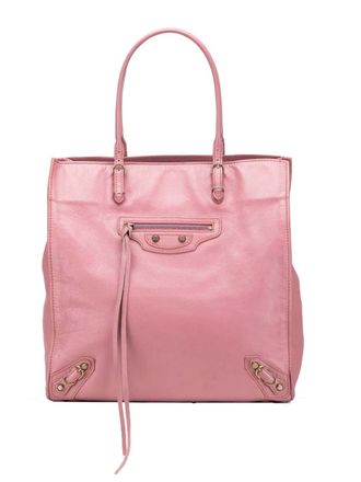 Balenciaga 2013 Papier A5 Tote Bag - Rosa