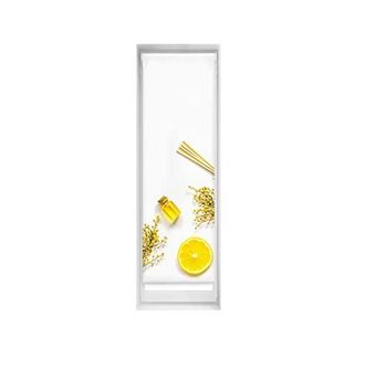 Blindecor Easy Jalousie ohne Bohren, Bedruckt, lichtdurchlässig, Digitaldruck, Citron, 40 x 150 cm (Breite x Höhe), Stoffmaß 37 x 145 cm