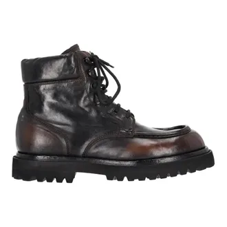Officine Creative Stivaletto in pelle fondo St Moritz - - Shoes - Herren - Braun - 43 1/2 EU