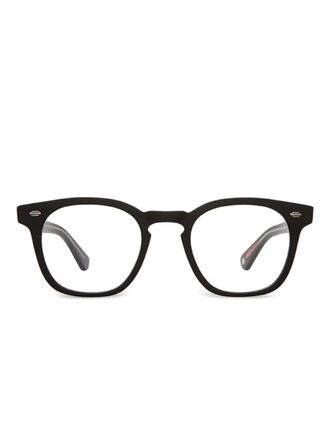 Garrett Leight lunettes de vue Byrne à monture carrée - Noir
