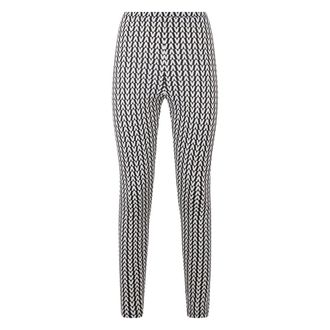 Valentino Garavani Femme, Pantalons, Multicolore, Taille: 40 FR Leggings Imprim&eacute; Optique