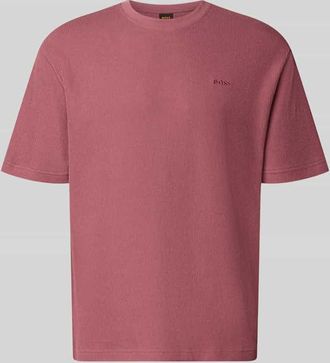 Boss Orange by Hugo Boss Regular Fit T-Shirt aus reiner Baumwolle Modell Te_Rib