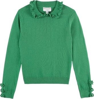 Emile Et Ida Pull Eliane Crochet Coton Emile et Ida