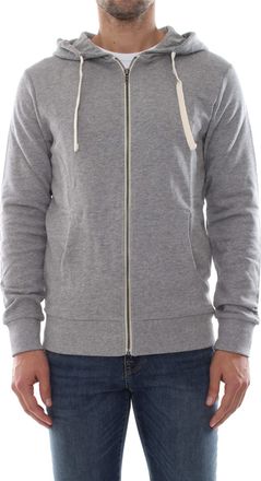 Jack & Jones Herren Sweatjacke JJEHOLMEN SWEAT ZIP HOOD NOOS 12136884, Einfarbig, Gr. X-Small, Grau (Light Grey Melange Fit:Reg Fit - Melange)
