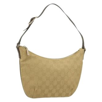 Gucci Sac bandouli&egrave;re vintage GG Canvas Pre-owned - Femme - Pre-owned - Beige - Taille: ONE Size