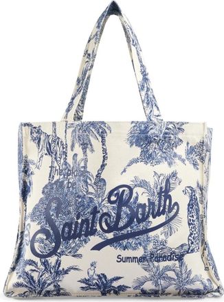MC2 Saint Barth Femme, Sacs, Multicolore, Taille: ONE Size Essential Bag N Canv Shoulder Bag