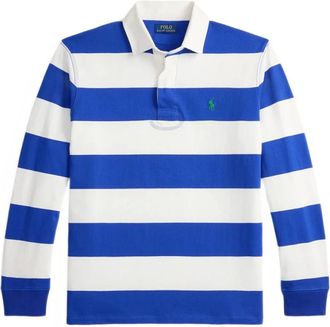 Ralph Lauren Homme, Tops, Multicolore, Taille: L Pull Polo Ray&eacute;