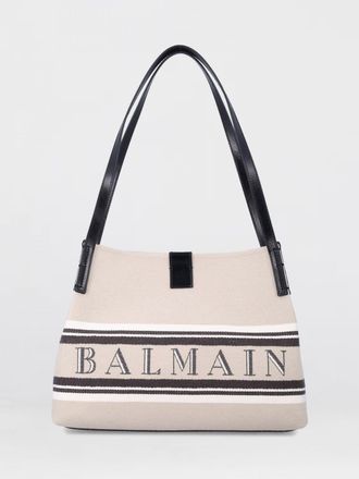 Balmain Schultertasche BALMAIN Damen Farbe Beige