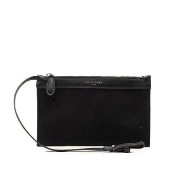 Balenciaga Pre-owned Canvas Pouch - - Pre-owned - Damen - Schwarzk - ONE SIZE