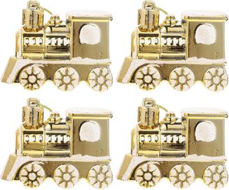 Lurrose 4st&uuml;cke H&auml;ngender Weihnachtsbaumzug Zuganh&auml;nger Weihnachtlicher H&auml;ngeschmuck Baumschmuck-anh&auml;nger F&uuml;r Dekoration in Gesch&auml;ft B&uuml;ro Hotel Restaurant Bar