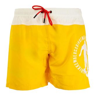 Dirk Bikkembergs Herren Boardshorts f&uuml;r Sommerstil - - Swimwear - Herren - Gelb - XL