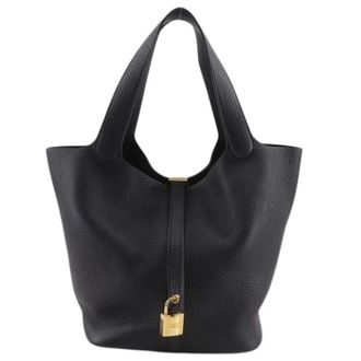 Herm&egrave;s Sac &agrave; main Pre-owned Picotin - Femme - Pre-owned - Noir - Taille: ONE Size