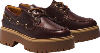 Timberland Stone Street Boat Shoe - Burgundy