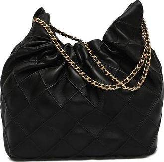 Tory Burch Tory Burch Hobo Bags - Mini Hobo Black Leather - Gr. unisize - in Schwarz - für Damen
