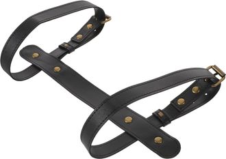Milisten WHAMVOX Verstellbarer Yogamatten Tragegurt aus Pu Leder mit Schnallenverschluss Multifunktionaler Mattengurt f&uuml;r Yoga Pilates und Fitness Praktisches 