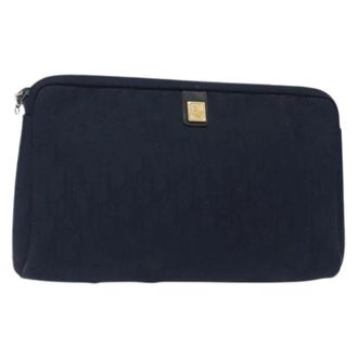 Dior Pre-owned Vintage Trotter Pouch - - Pre-owned - Damen - Blau - ONE SIZE