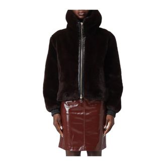 Hanita Ecopelliccia - - Jackets - Damen - Braun - S